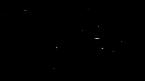 Static Stars Overlay Loop | Stock Video | Pond5
