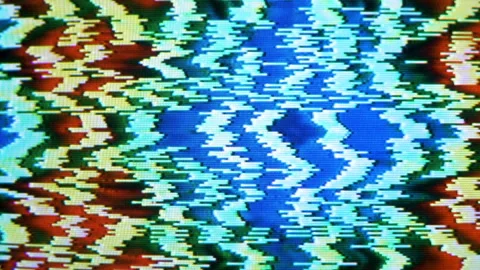 Fuzzy Tv Stock Footage ~ Royalty Free Stock Videos | Pond5