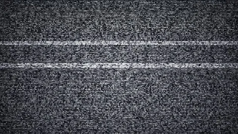 Static TV noise seamless loop abstract b... | Stock Video | Pond5