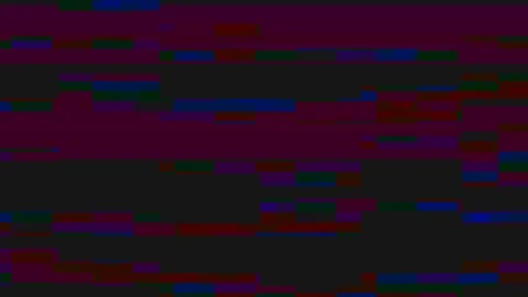 Static VHS TV noise with glitches. Old s... | Stock Video | Pond5