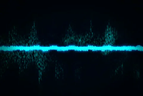 Static Waveform 1 | Stock Video | Pond5