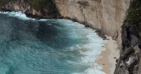 Static zoomed shot of Diamond Beach on t... | Stock Video | Pond5