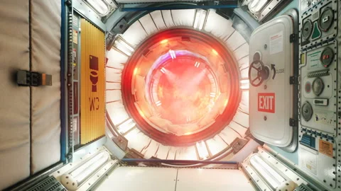 The Station in Flames. This dramatic rev... | Stock Video | Pond5