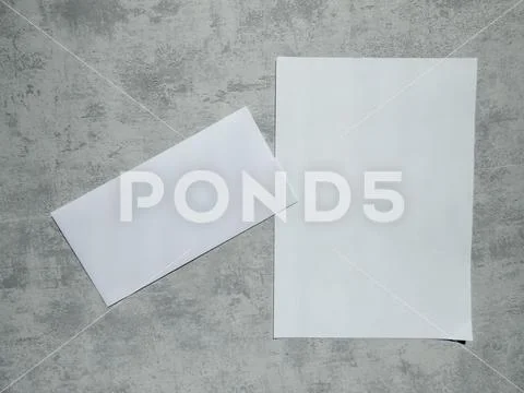Stationery mockup set A4 paper C5,6 Envelope ~ Hi Res #199233773