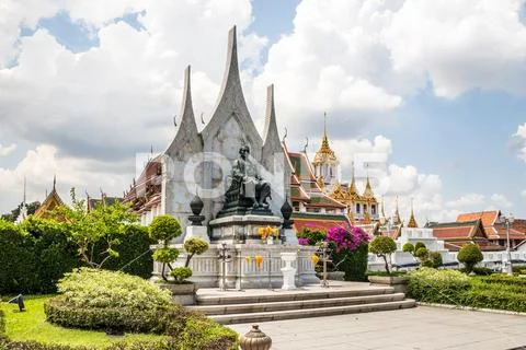 Statue of King Rama III Stock Photo ~ Image #98729900