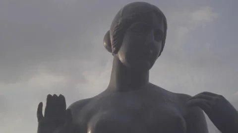 Statue Venus, Paris | Stock Video | Pond5