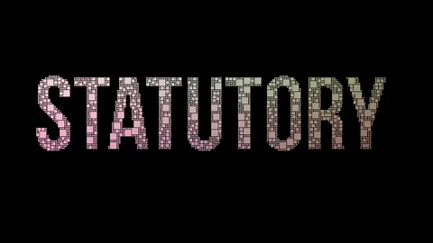 Statutory Declaration Pixelated Text Mor... | Stock Video | Pond5