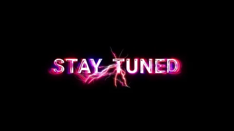 Stay Tuned Glow pink neon Abstract Light... | Stock Video | Pond5