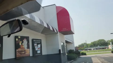 Steak N Shake Drive Thru Signage Restaur... | Stock Video | Pond5