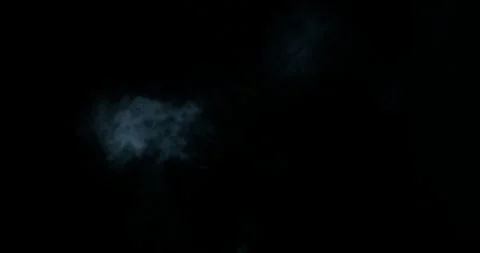 Steam evaporation on black background in... | Stock Video | Pond5