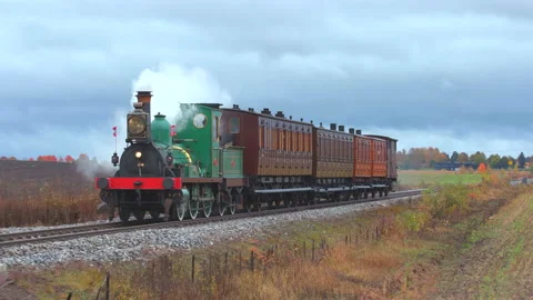 steam locomotive nsb type 2 no 17 caroli... | Stock Video | Pond5