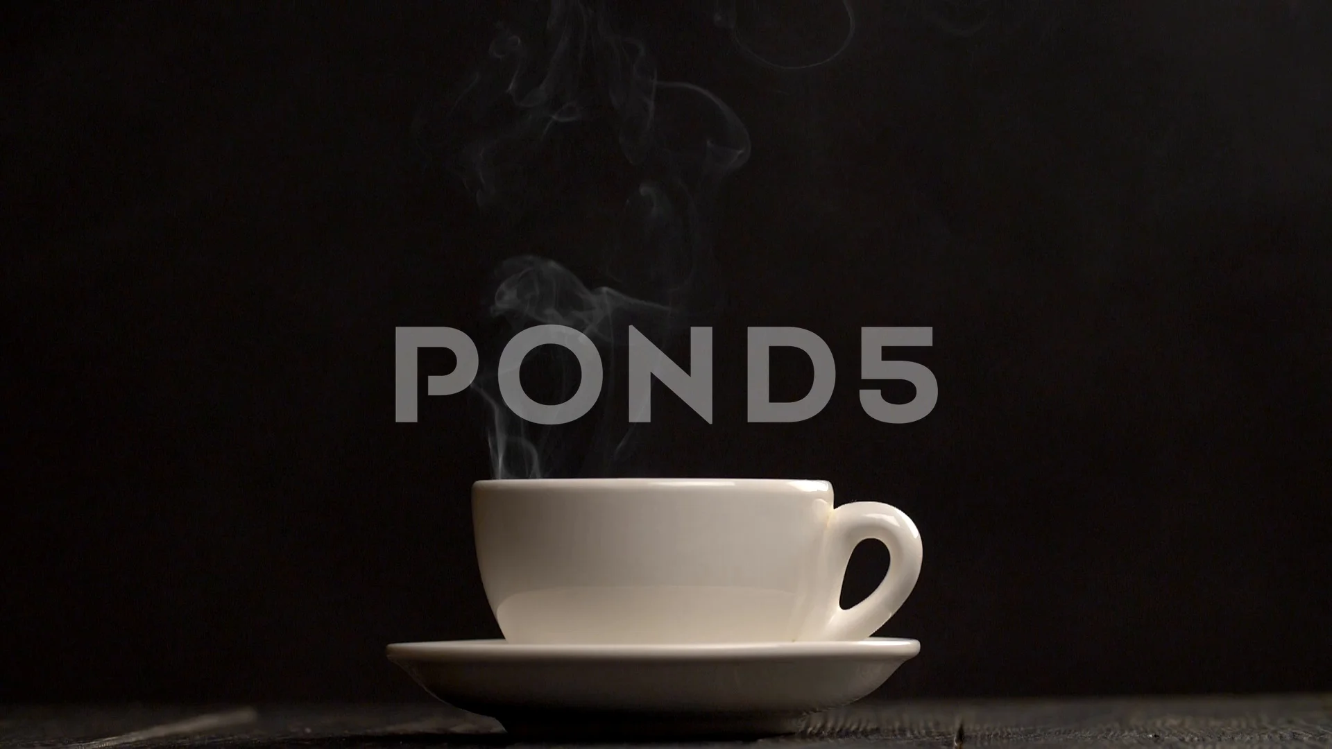 Steaming Hot Cup Of Coffee