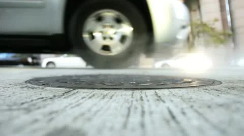 Manhole Stock Video Footage | Royalty Free Manhole Videos | Pond5