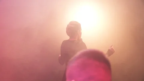 Singer On Stage Stock Footage ~ Royalty Free Stock Videos | Pond5