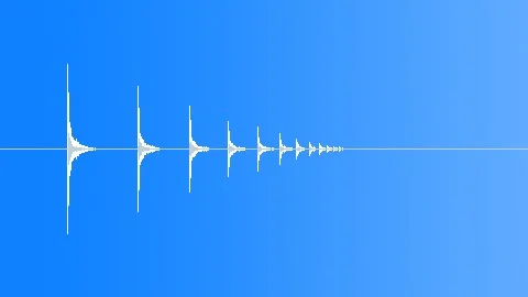 Sound Effect: Steel Ball, Musket Bullet, Small, Dropped On Wood, Table ...