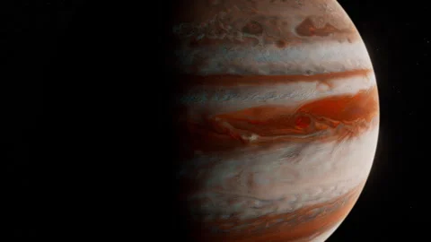Stellar Rhapsody - A Symphony of Jupiter... | Stock Video | Pond5