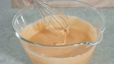 Step by step. Mixing ingredients in the ... | Stock Video | Pond5