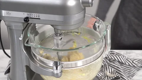 Step by step. Mixing ingredients in kitc... | Stock Video | Pond5