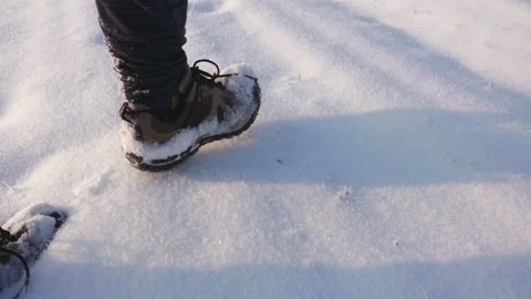Step Snow Stock Video Footage | Royalty Free Step Snow Videos | Pond5