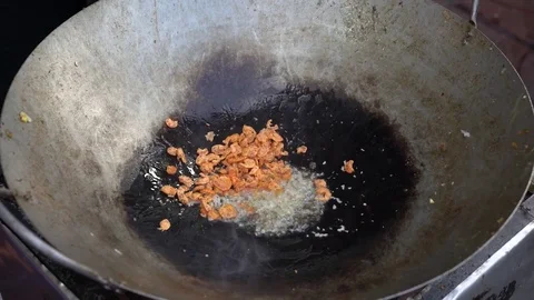 Steps of making “Pad Thai” The most ... | Stock Video | Pond5