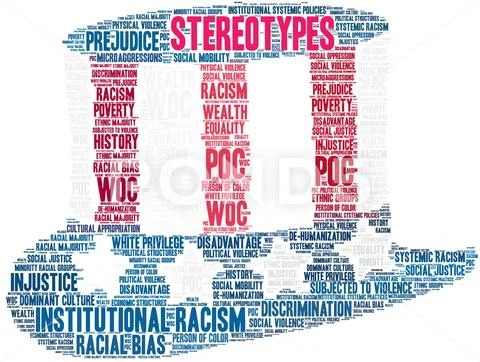 Stereotypes Word Cloud: Royalty Free Illustration #91908486