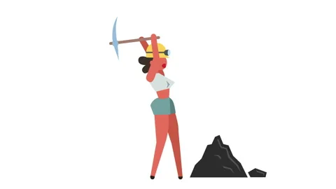 Stick Figure Color Pictogram Woman Girl ... | Stock Video | Pond5