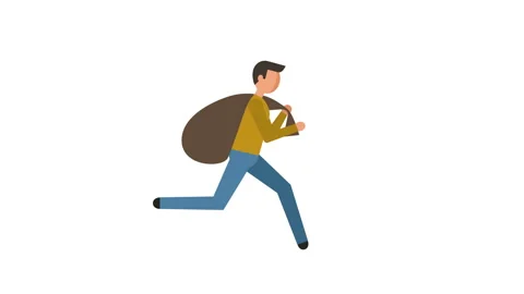 Stick Figure Running Stock Videos – Royalty-Free HD & 4K Videos