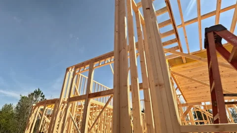 The stick house is a traditional form of... | Stock Video | Pond5