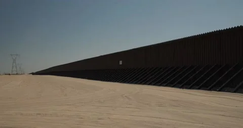 Still of Mexico U.S. Border Wall in Cali... | Stock Video | Pond5