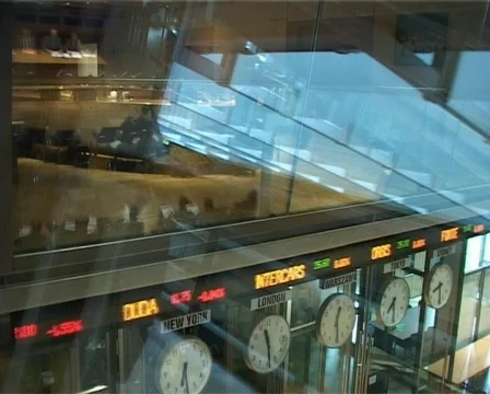 Stock Exchange Clock Stock Video Footage | Royalty Free Stock Exchange ...