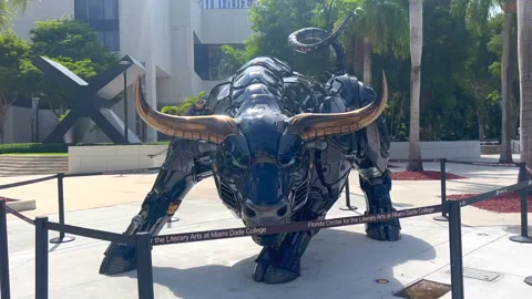 Stock Market Bull Stock Footage ~ Royalty Free Stock Videos | Pond5