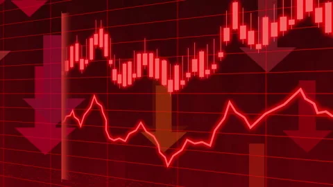 Stock Market Chart, Fake stock market ti... | Stock Video | Pond5