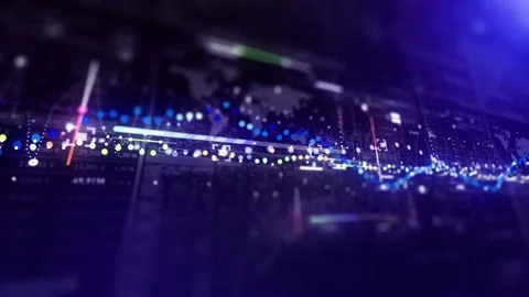 Stock Market Complex Data Wall Chart Ana... | Stock Video | Pond5