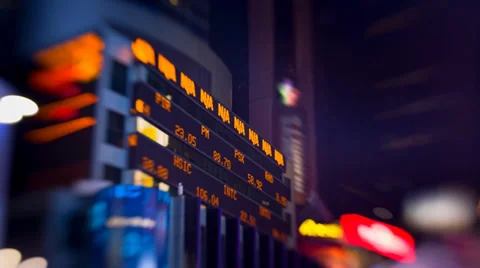 Night Displa Stock Videos – Royalty-Free HD & 4K Videos