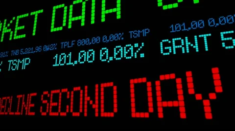 Stocks On Second Stock Videos – Royalty-Free HD & 4K Videos