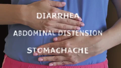 Stomachache. Woman Suffering from Diarrh... | Stock Video | Pond5