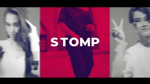 Stomp Typography Opener / Travel Commercial / Dynamic Slideshow / Event ...