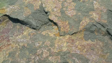 Stone patterns on large rocks background... | Stock Video | Pond5