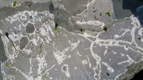 Stone patterns on large rocks background... | Stock Video | Pond5