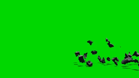 Exploding Rubble Stock Footage ~ Royalty Free Stock Videos | Pond5