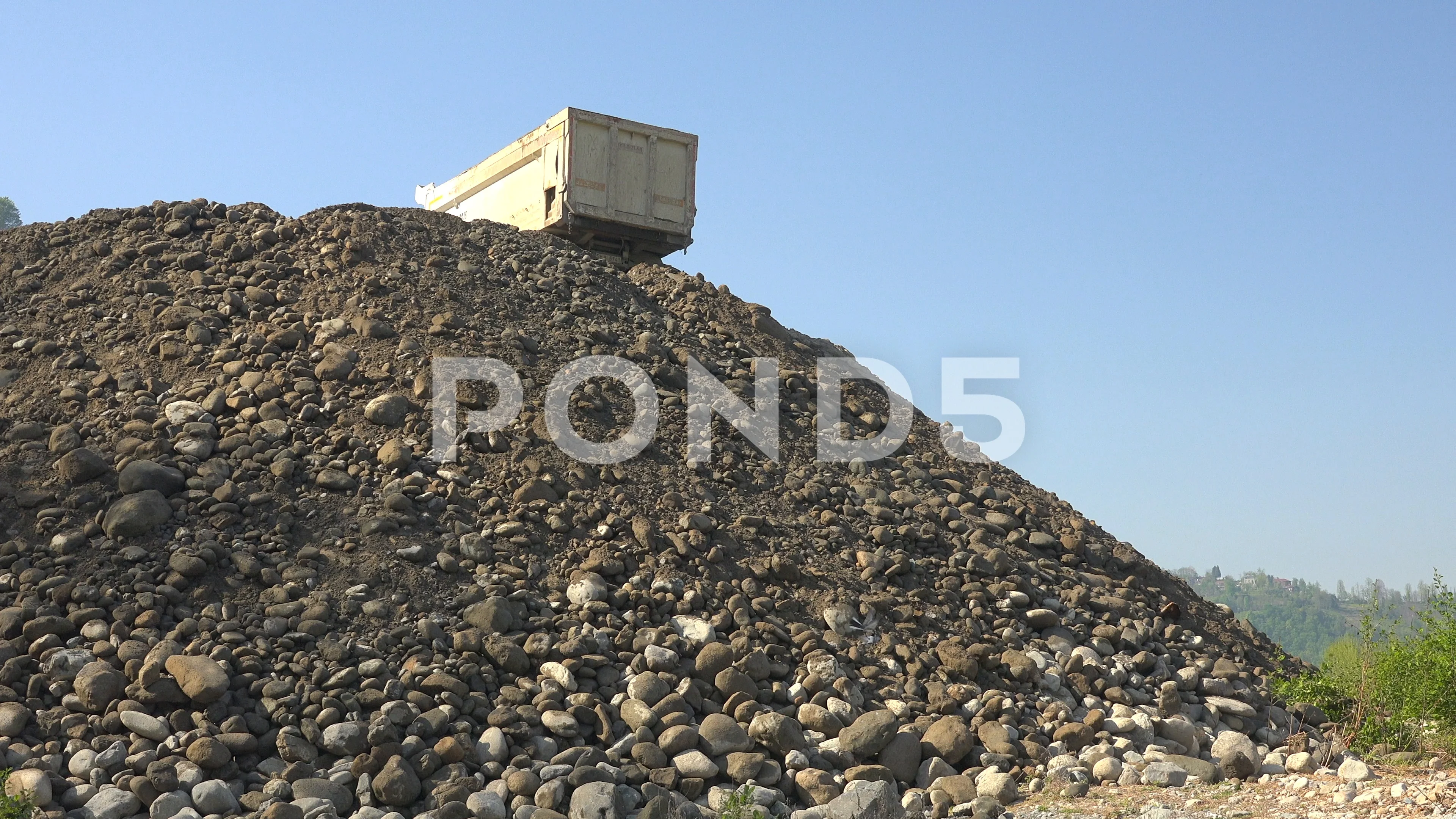 Dump Truck Unloading