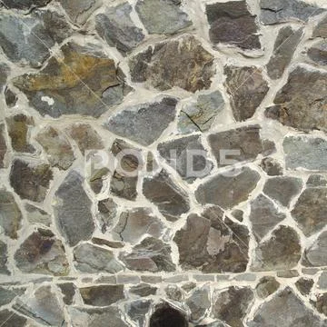 Stone texture made of different stones Stock Photo #81857945