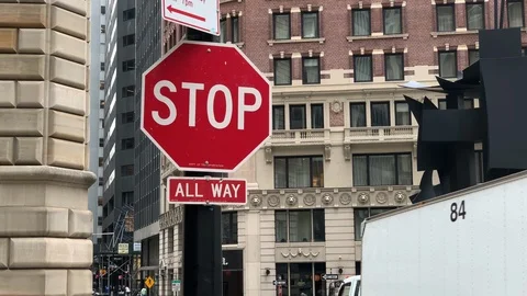 All Way Stop Stock Videos – Royalty-Free HD & 4K Videos | Pond5