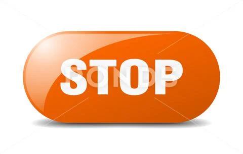 Stop button. stop sign. key. push button. Illustration #129295616