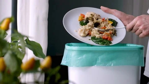 Stop Food Loss and waste, for the people... | Stock Video | Pond5