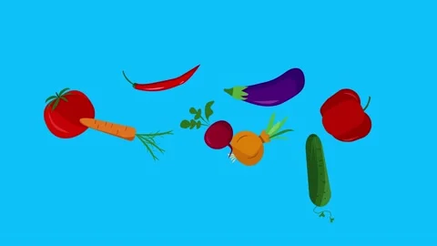 Stop motion animation of cartoon flat ve... | Stock Video | Pond5