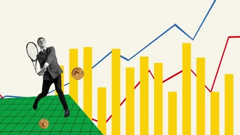 Stop motion, animation. Conceptual art. ... | Stock Video | Pond5