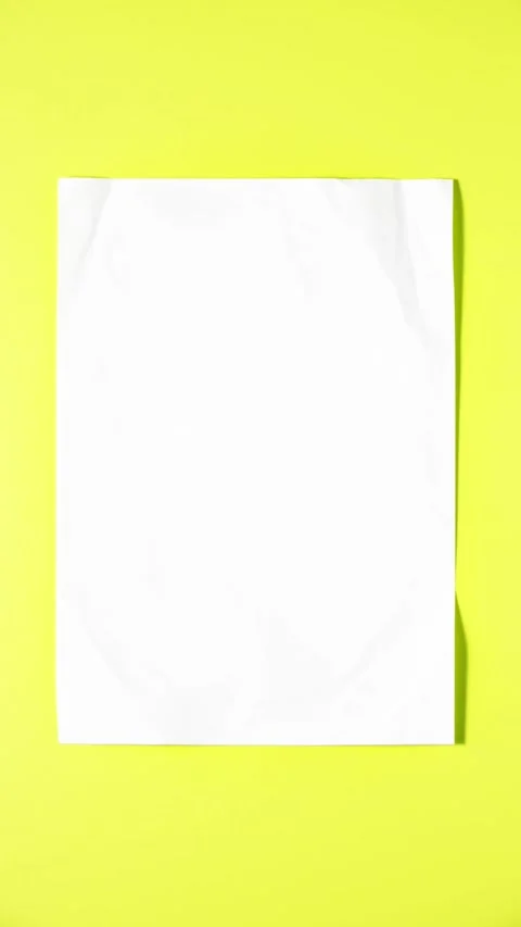 Crumpled Paper Animation Stock Video Footage | Royalty Free Crumpled ...