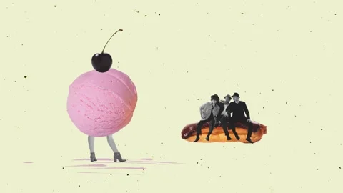 Stop motion, animation. Group of young m... | Stock Video | Pond5