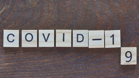 stop motion animation with lettering "CO... | Stock Video | Pond5